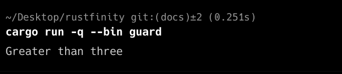 Pattern matching - Learn Rust